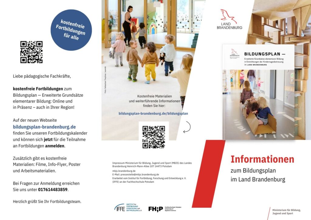 Informieren – Bildungsplan Brandenburg